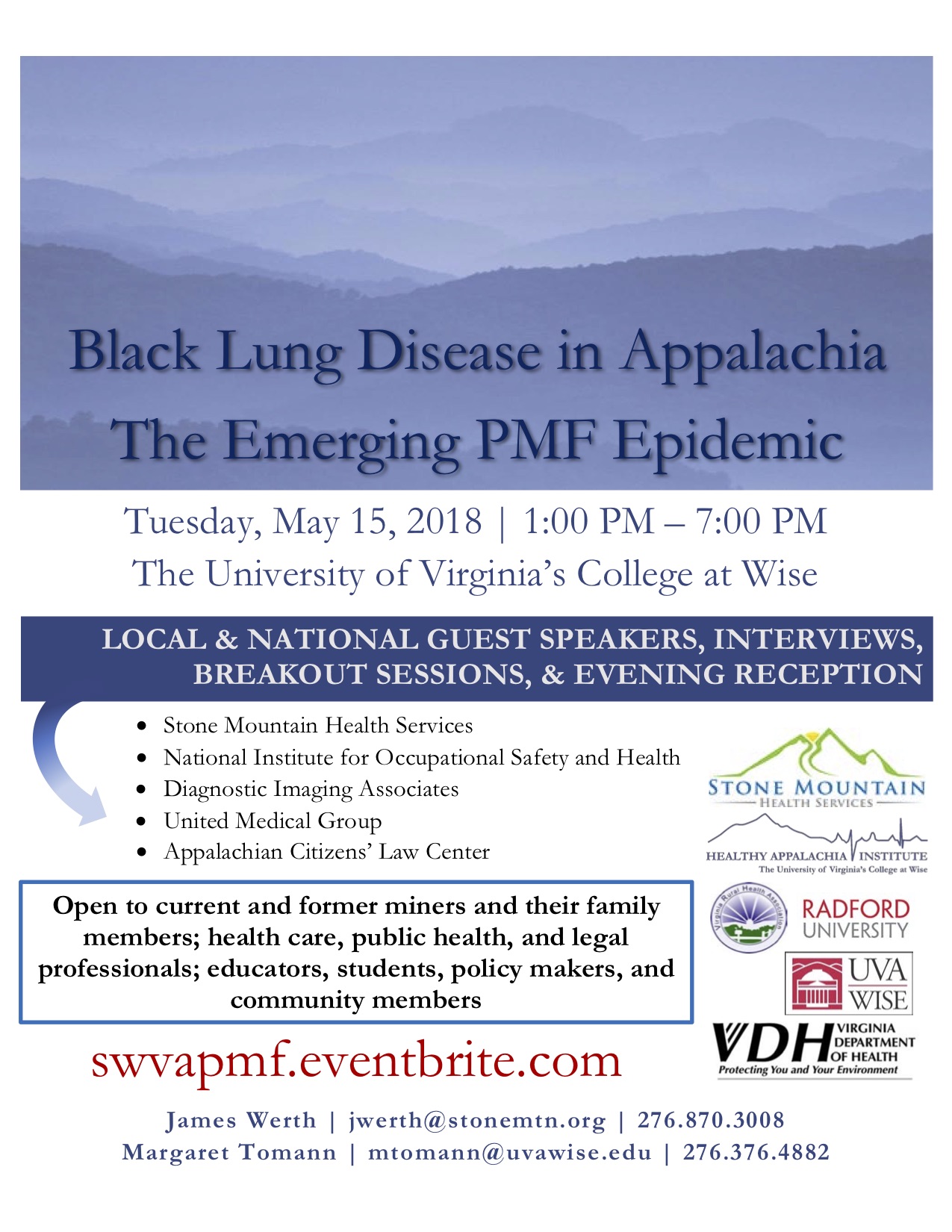Black Lung Disease Forum at UVA-Wise – Southwest Virginia Graduate ...